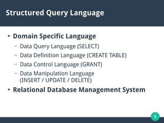 Modern sql | PDF | Databases | Computer Software and Applications