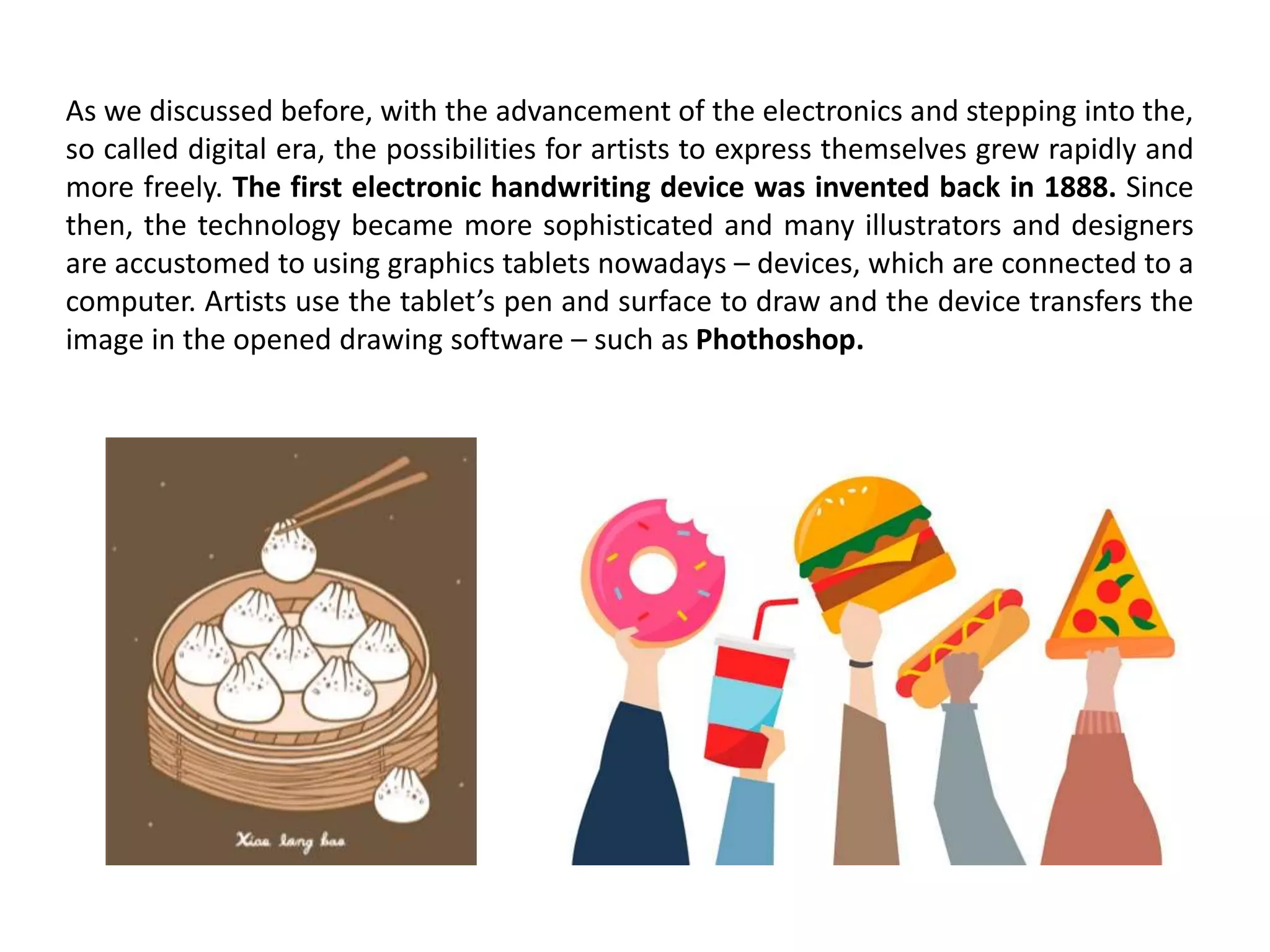 Modern styles and types of illustration techniques | PPTX