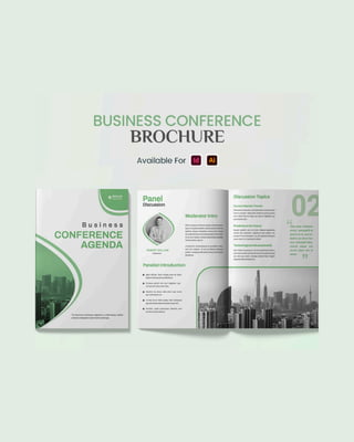 Modern Summit Agenda Design | Superior 16+ Page Design | PDF