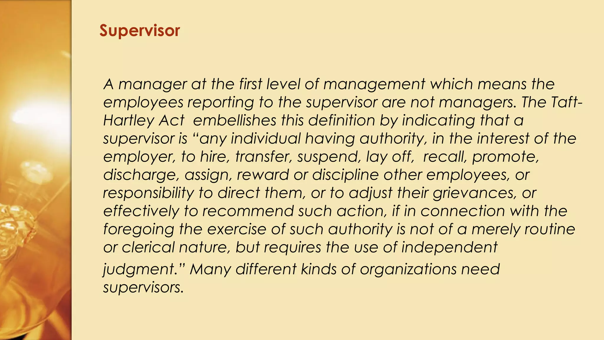 Modern supervision | PPT