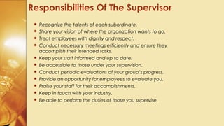 Modern supervision | PPT