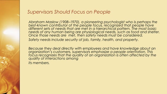 Modern supervision | PPT