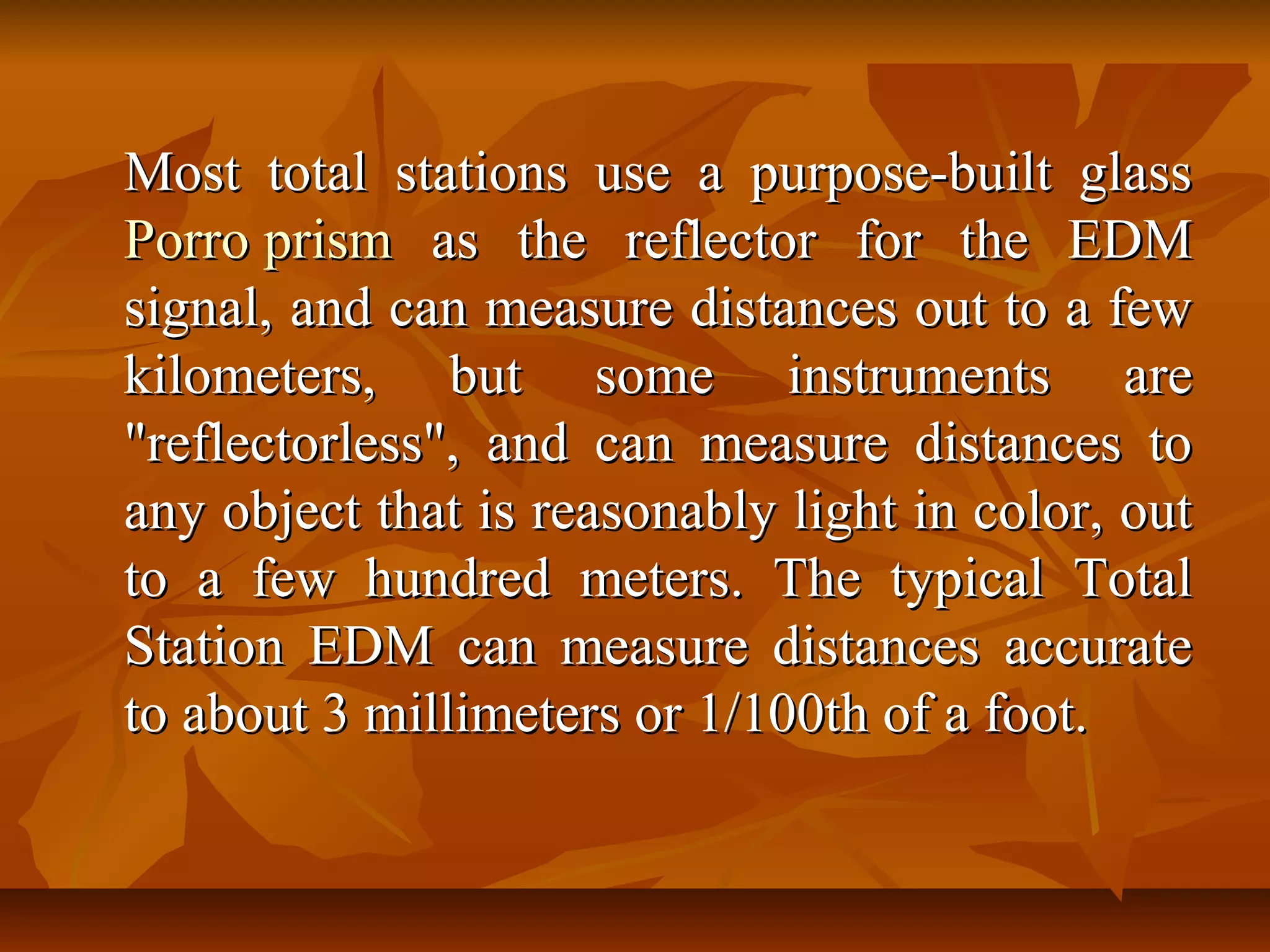Modern Surveying Equipment Presentation | PPT