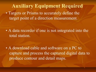 Modern Surveying Equipment Presentation | PPT