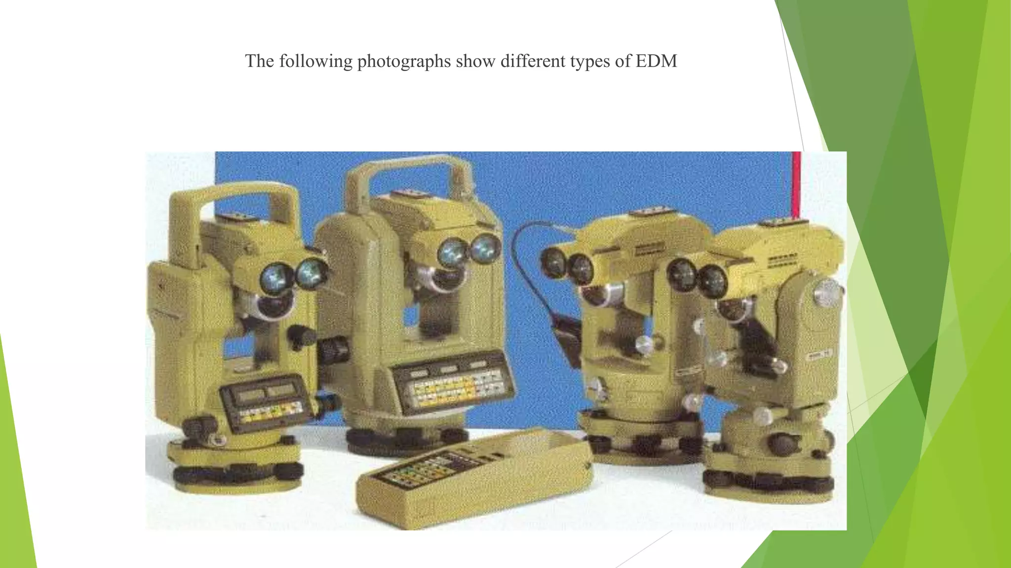 Modern surveying instruments | PPTX