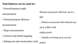 Modern surveying methods and instruments | PPTX