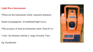Modern surveying methods and instruments | PPTX