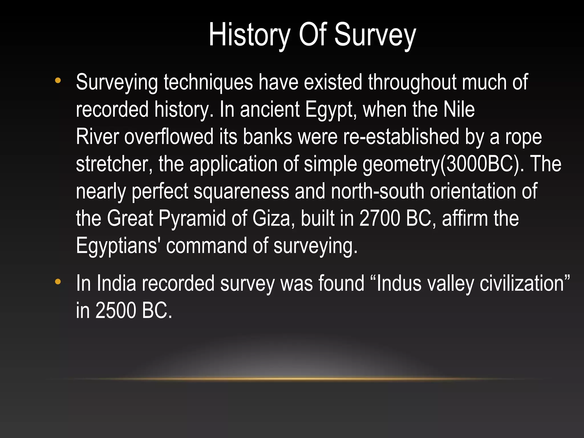 Modern Survey Techniques | PPT