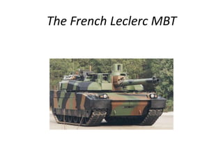 Modern tanks | PPTX