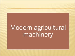 Grade 10 - Modern Technology in Increased Food Production | PPT