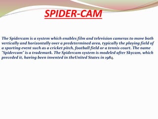 Modern technology in cricket (15603005) | PPT