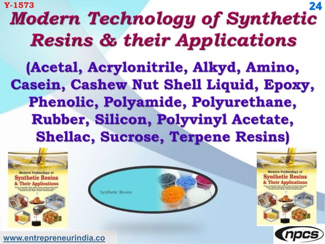 Modern technology of synthetic resins | PPTX | Chemistry | Science