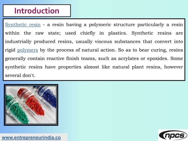 Modern technology of synthetic resins | PPTX | Chemistry | Science