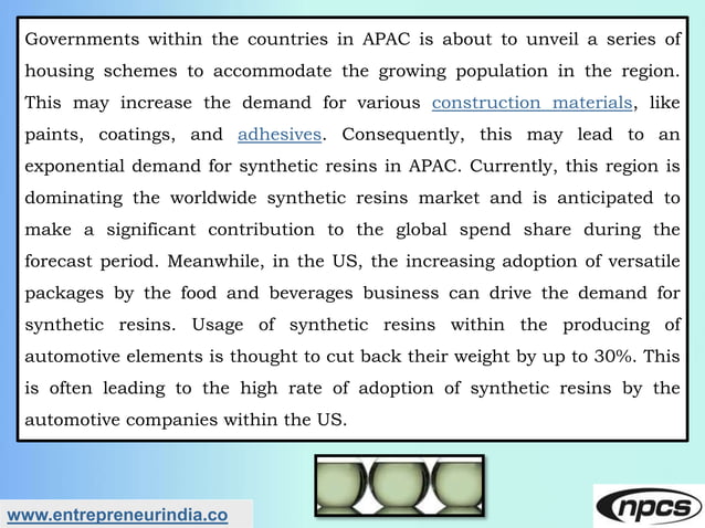 Modern technology of synthetic resins | PPTX | Chemistry | Science