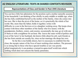 Modern texts 1945-Present Day Contexts | PPTX