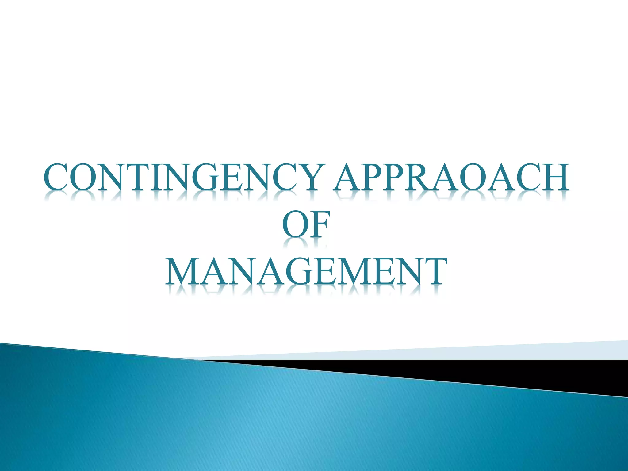 Modern theories of management | PPTX