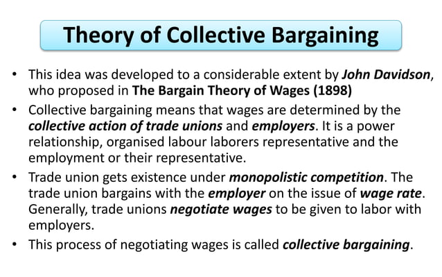 Modern theory of wage determination | PPTX | Job Market | Economy