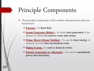 Modern thermal power plant | PPTX