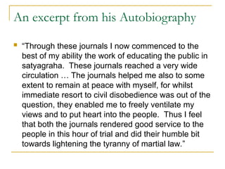 ModernThought.ppt for the establishment of self critic | PPT