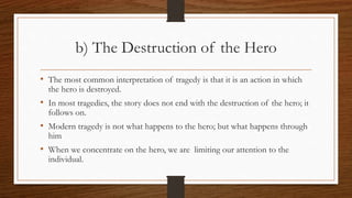 modern tragedy by raymond williams | PPT