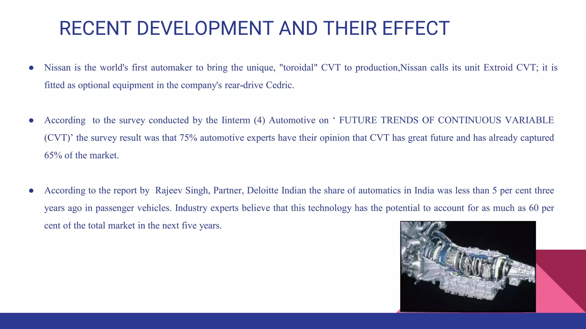 Modern trends in automobile | PPTX