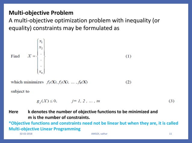Modern trends in optimization techniques | PPTX