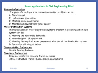 Modern trends in optimization techniques | PPTX