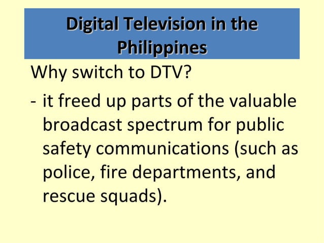 Modern trends in philippine broadcasting | PPT