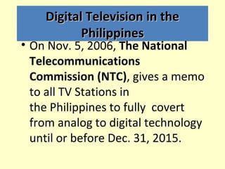 Modern trends in philippine broadcasting | PPT