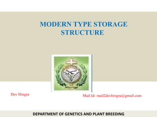 Modern type storage | PPTX