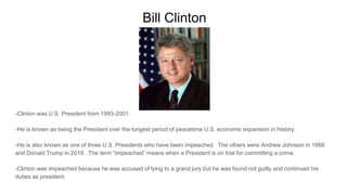 Modern u.s. presidents slides and questions | PPTX
