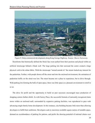 Modern urban planning theory and practice | PDF