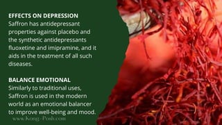 MODERN USES OF SAFFRON.pptx