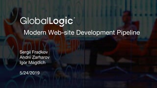 Modern Web-site Development Pipeline | PPTX
