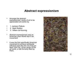 Modern westernart e | PPT