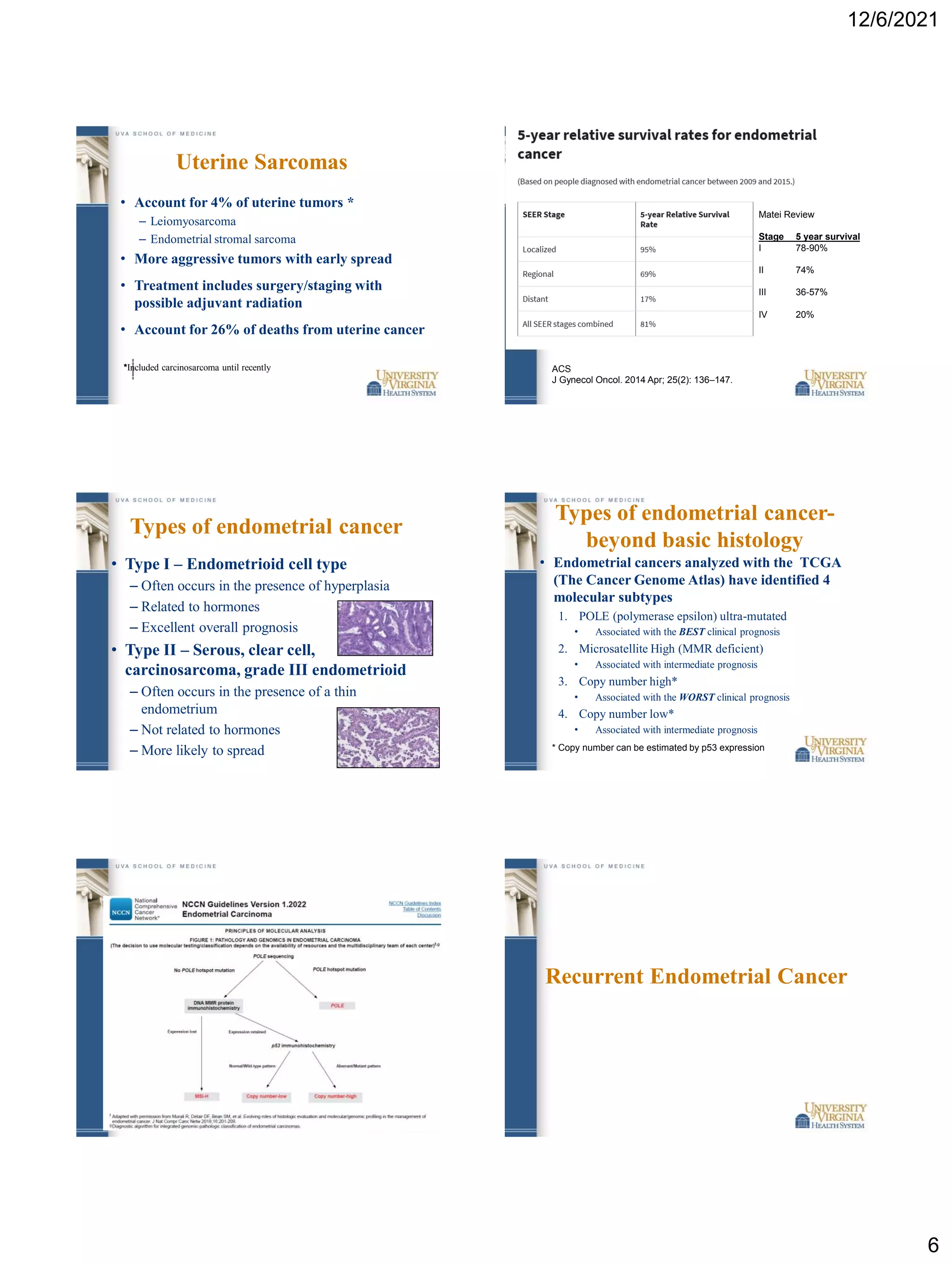 Uterine Cancer Recurrence: All You Need To Know | PDF | Cancer ...