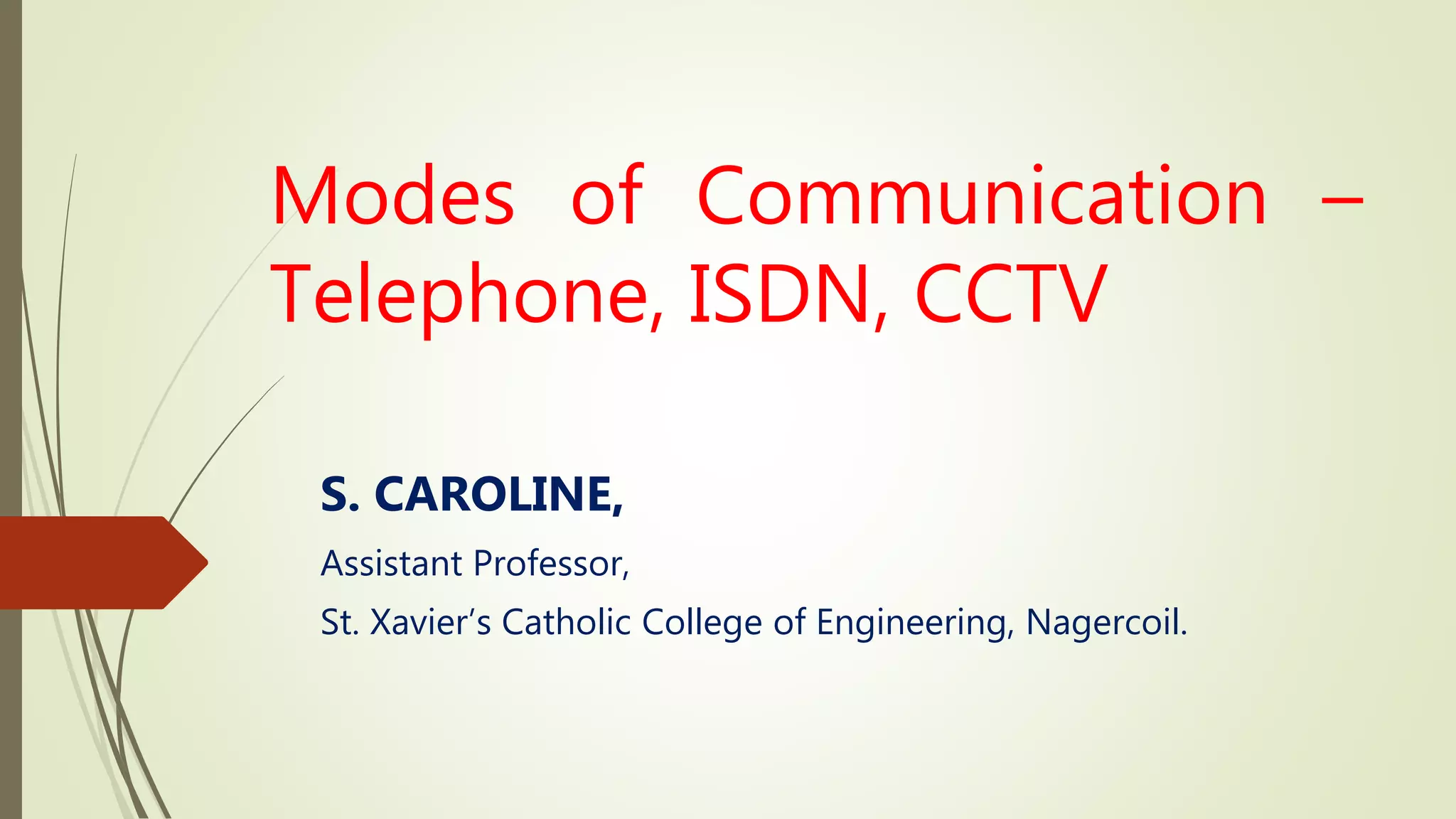 Modes of Communication | PPTX