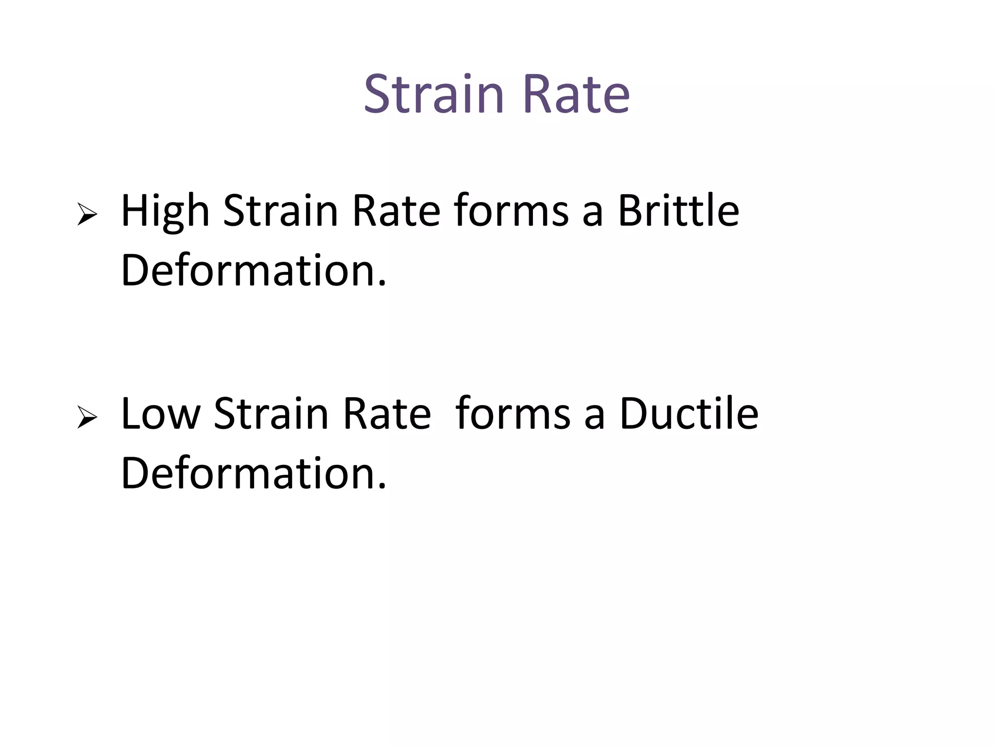 Modes of deformation of rocks presentation | PPTX