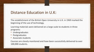 Modes of Distance Education in Pakistan.pptx