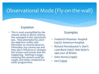 Modes of documataines me | PPT