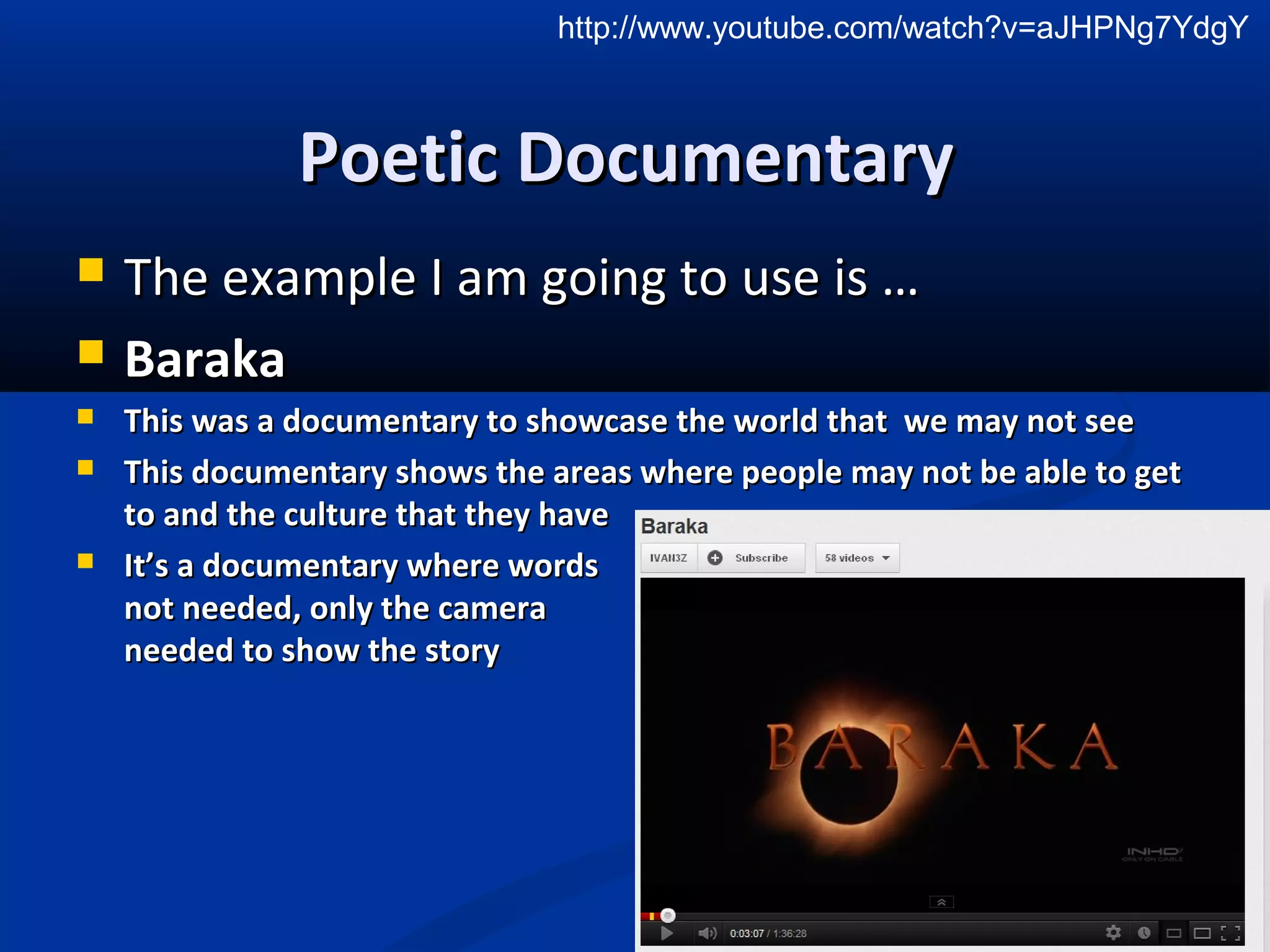 Modes of documentary | PPT