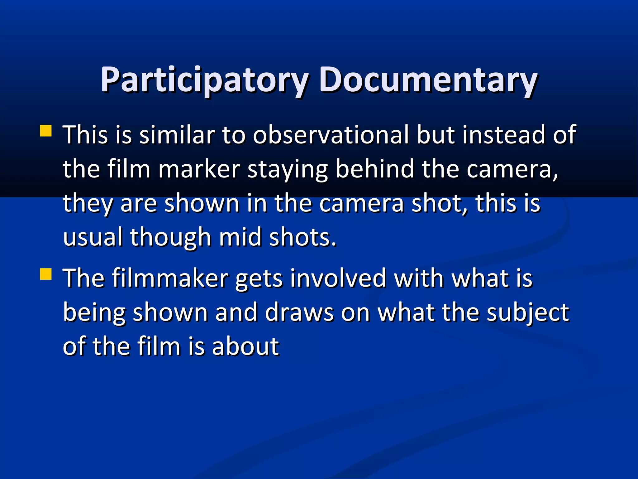 Modes of documentary | PPT
