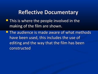 Modes of documentary | PPT