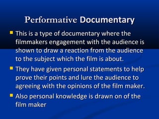 Modes of documentary | PPT
