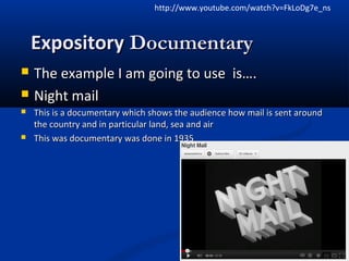 Modes of documentary | PPT