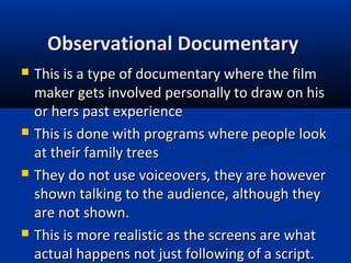 Modes of documentary | PPT