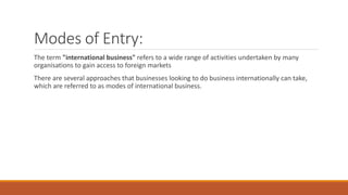 Modes of Entry-GBM-2.pptx