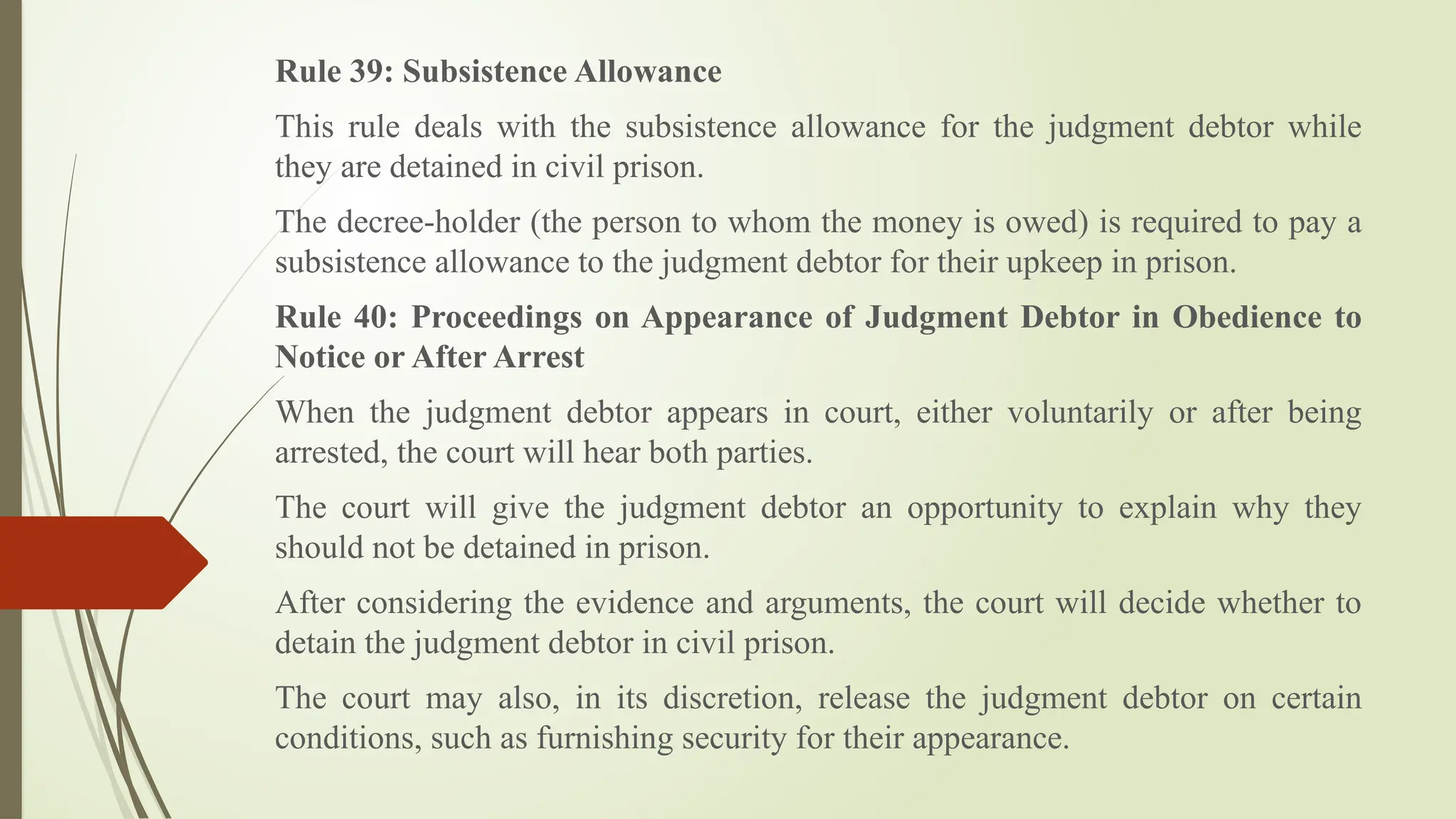 MODES OF EXECUTION CIVIL PROCEDURE CODE. | PPTX