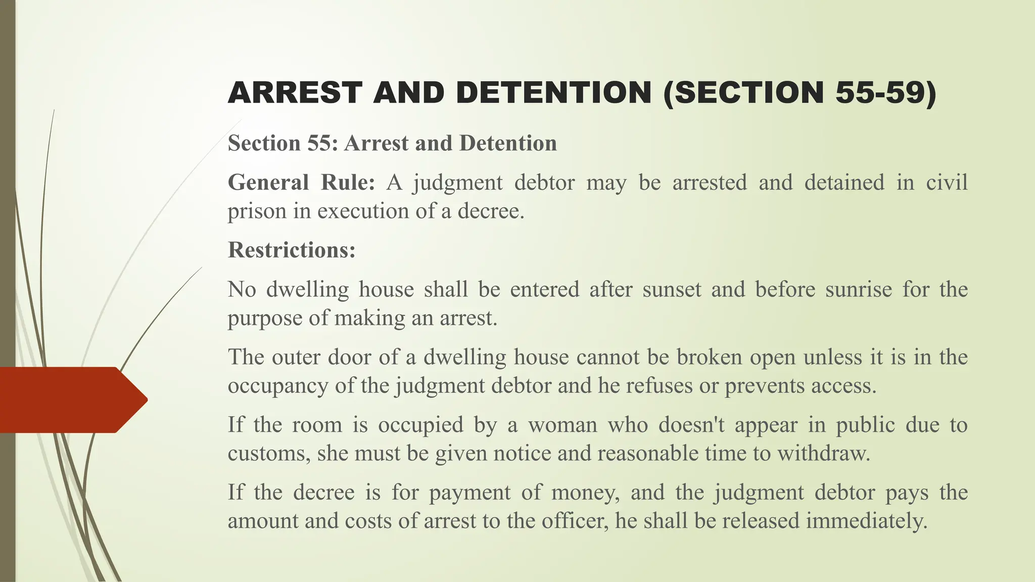 MODES OF EXECUTION CIVIL PROCEDURE CODE. | PPTX