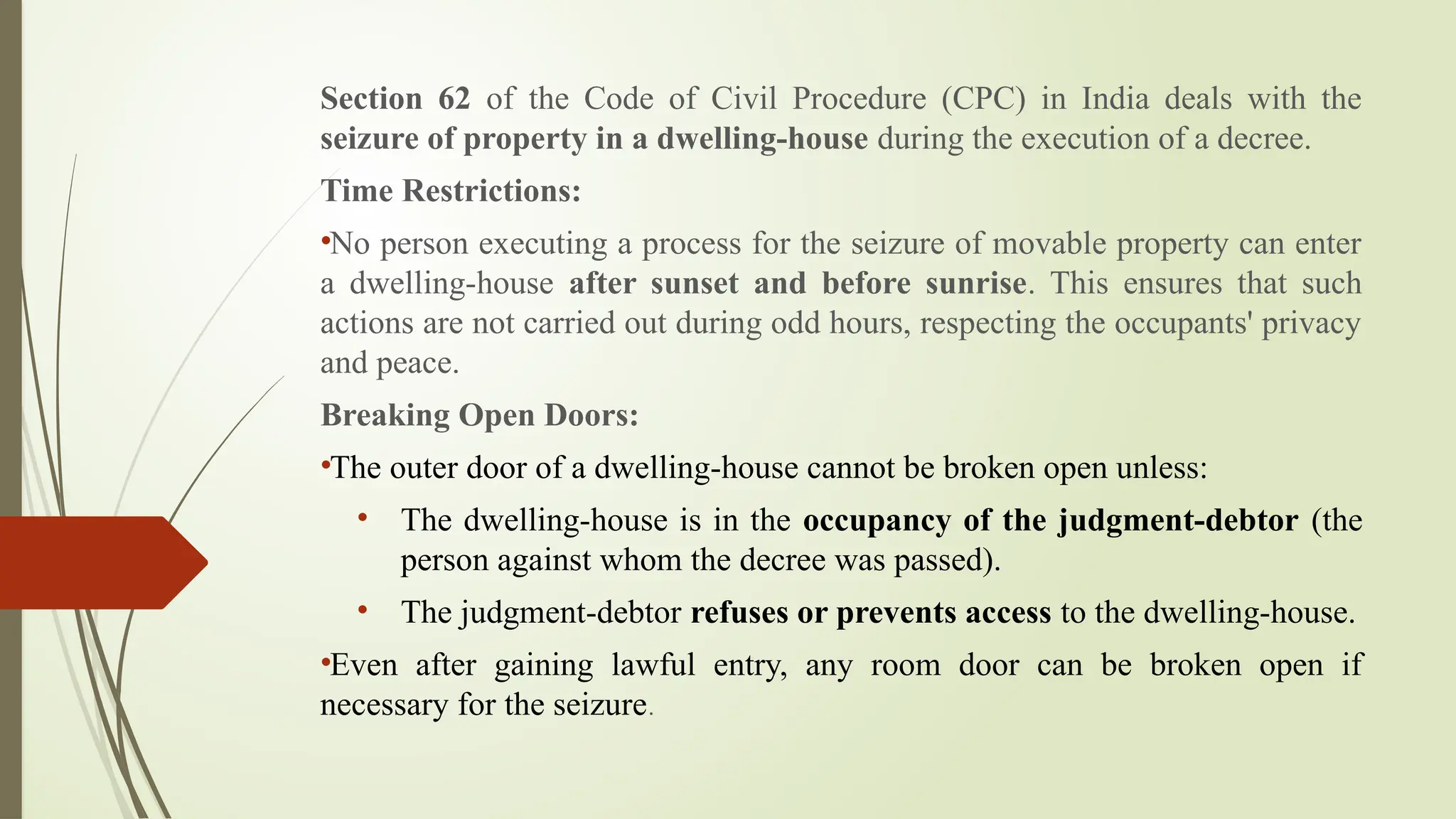 MODES OF EXECUTION CIVIL PROCEDURE CODE. | PPTX
